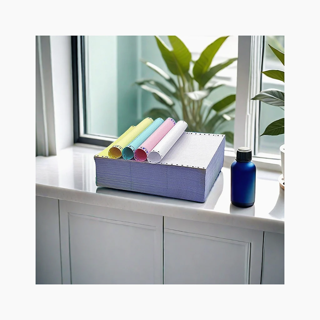 Invoice Continuous Carbonless Computer Copy Paper 2 Plys Ncr Printing ...