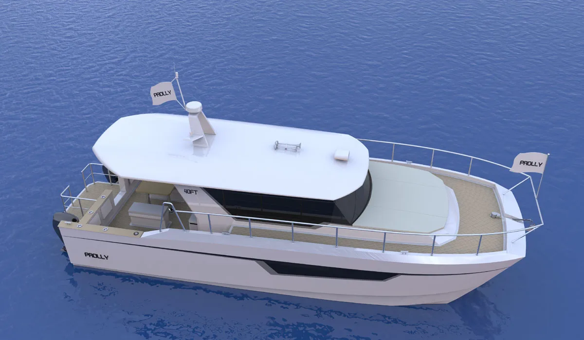 Oceania 45WA Luxury Cabin Cruiser - Sports Fishing Boat