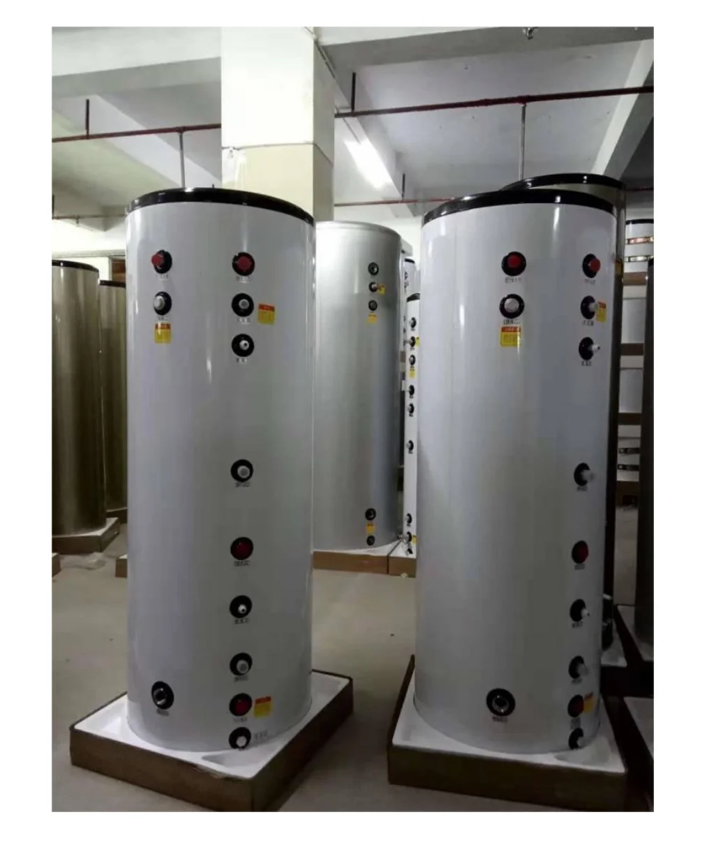 Heat Pump Tank With Double Stainless Steel Coil 100L 200L 300L 400L Stainless Steel Hot Water ...