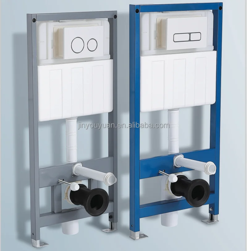 T281 Wall Hung Toilet Installation System European Concealed Flush ...