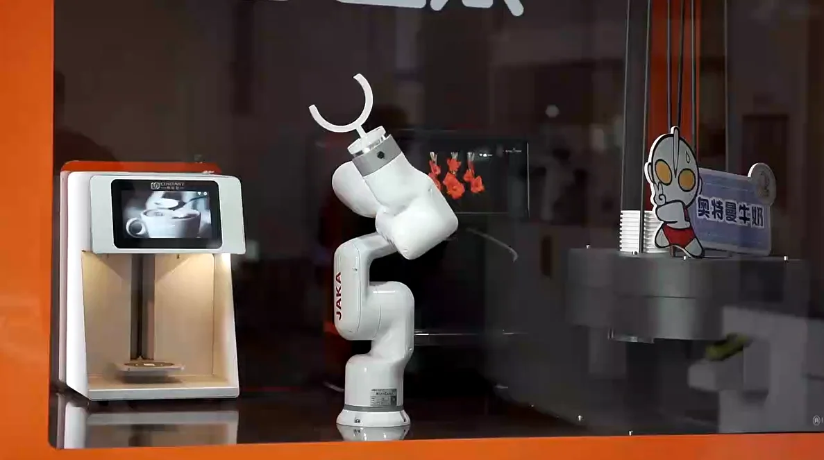 Coffee Robot Kiosk: Automated Robotic Arm Coffee Vending Machine with ...