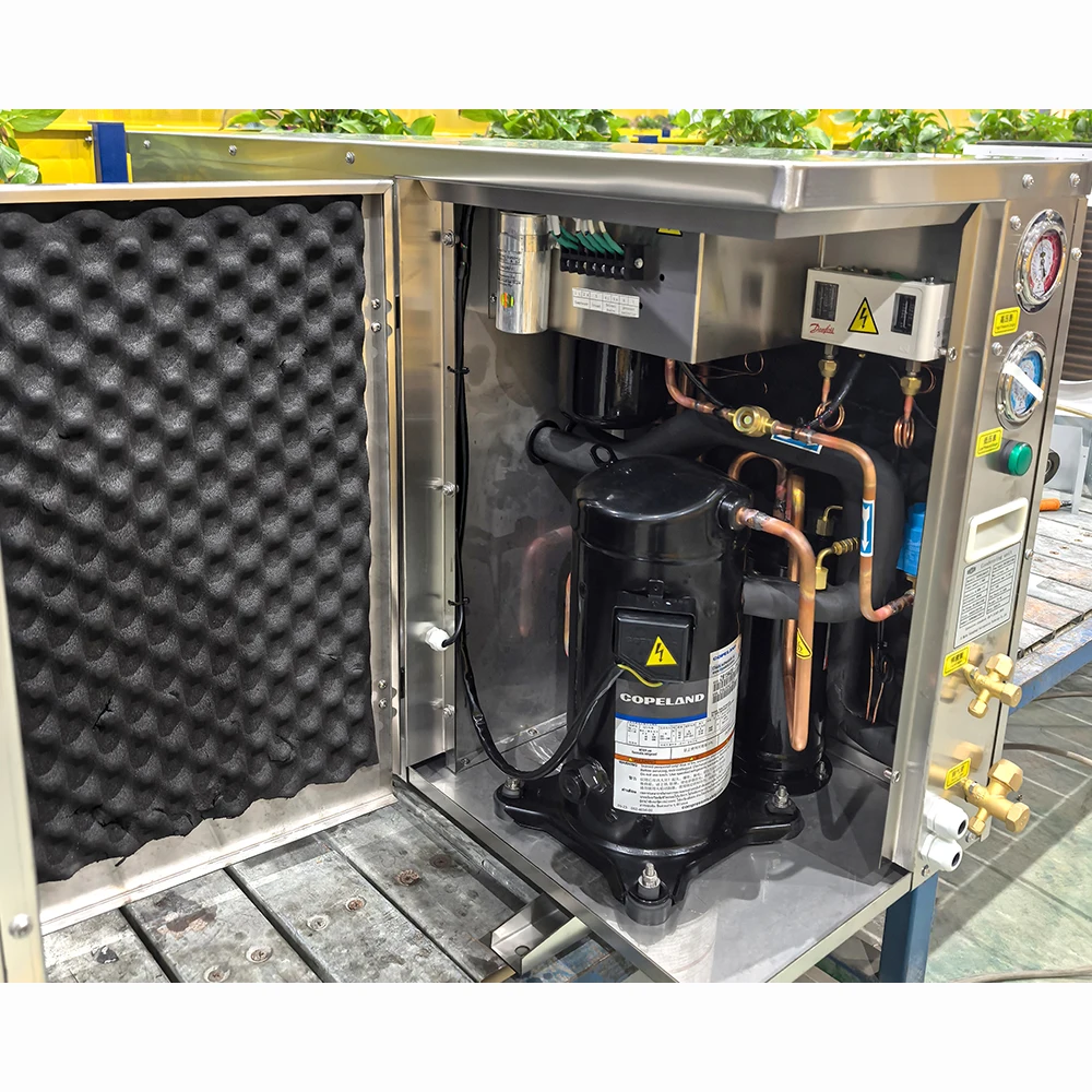 USA 220V 60Hz Single Phase 4HP 316 Stainless Steel Cold Room Condenser ...