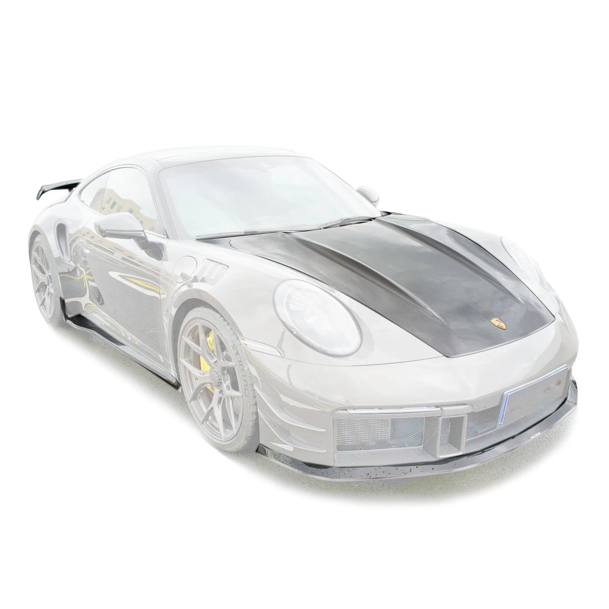 Body Kit For Porsche 911 992 Turbo S Front Bumper Front Fenders Hood ...