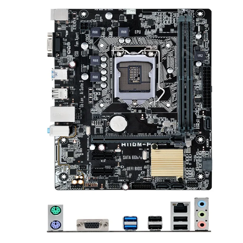 US Motherboard H110 H110M K F A E M.2 D TS PLUS DDR3 DDR4 M32CD4-K LGA ...
