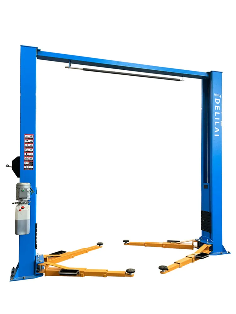 Car Lifter Hydraulic 2 Post Lift 5 Tons 5T 5.5T 6T Car Hoist 2 Post ...
