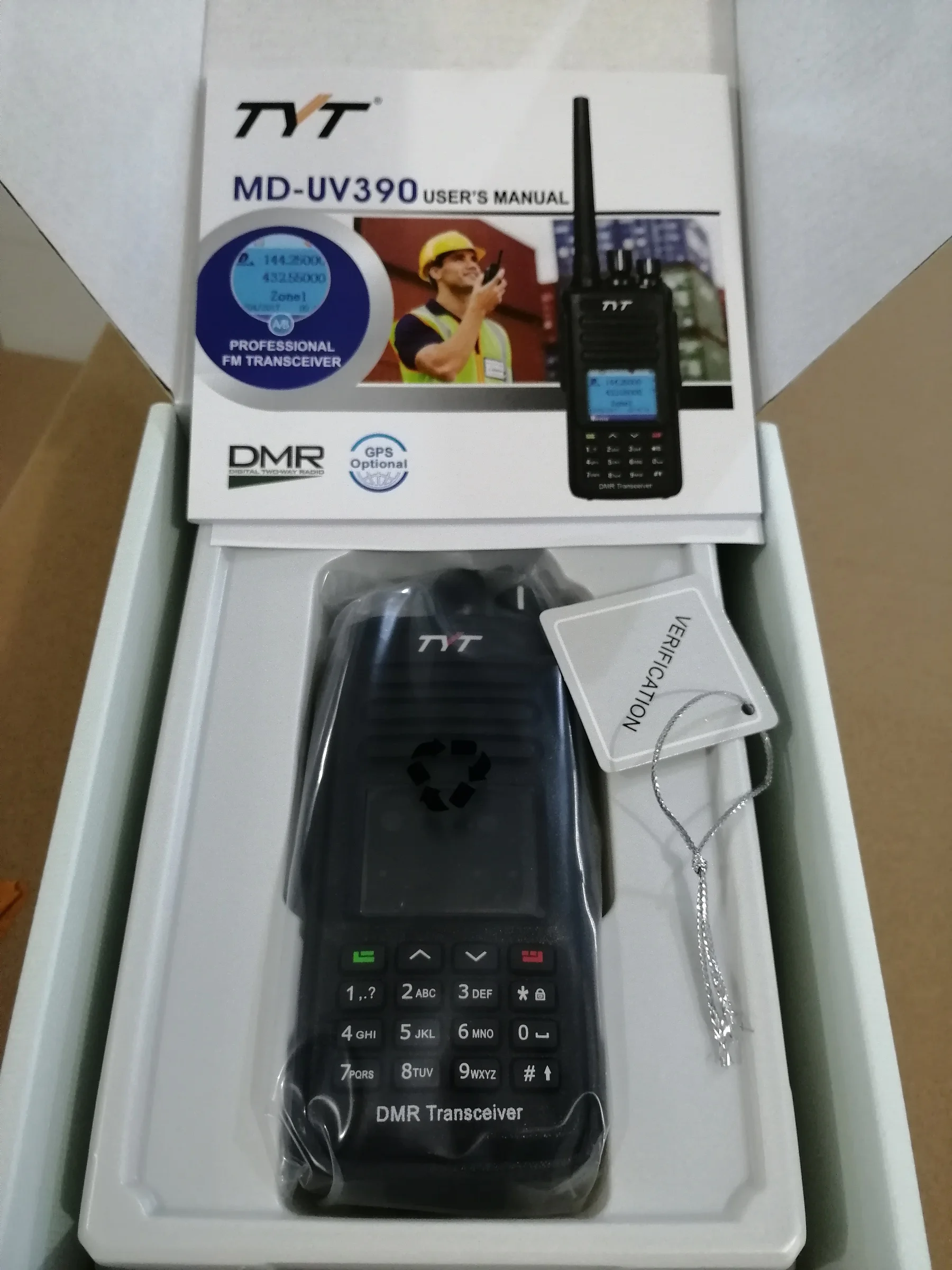 Digital Radio Tyt Md-390 Dmr 5w Ip67 Waterproof 1000 Contacts Digital ...