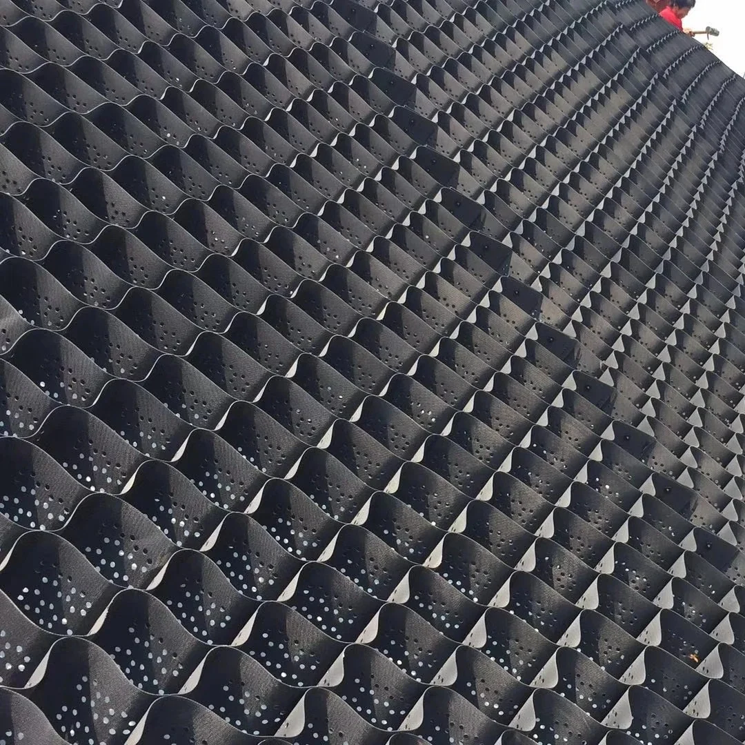 Hdpe Black Green Geocell For Retaining Wall - Buy Geocell 75mm geocell ...