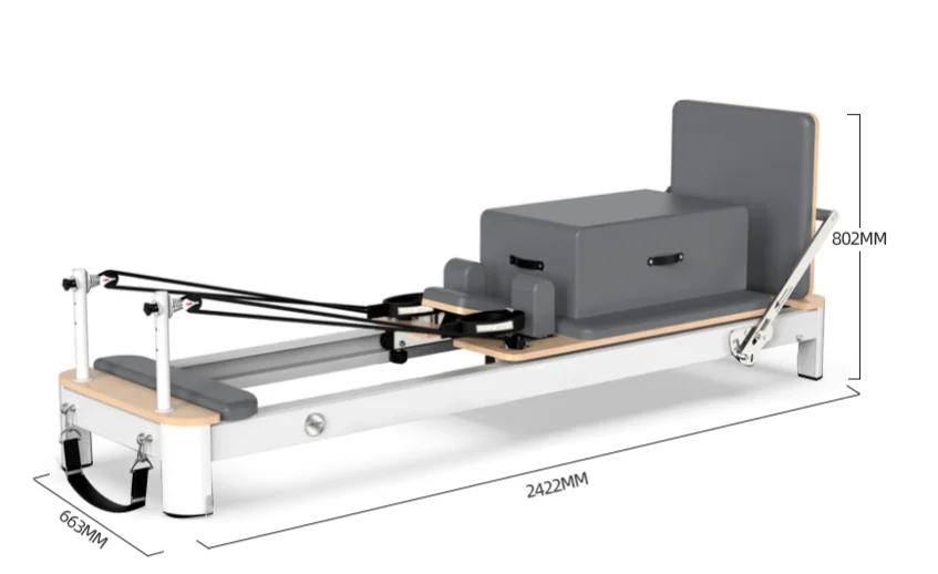 Commercial Pilates Reformer Machine Kit for Home & Body Relaxation