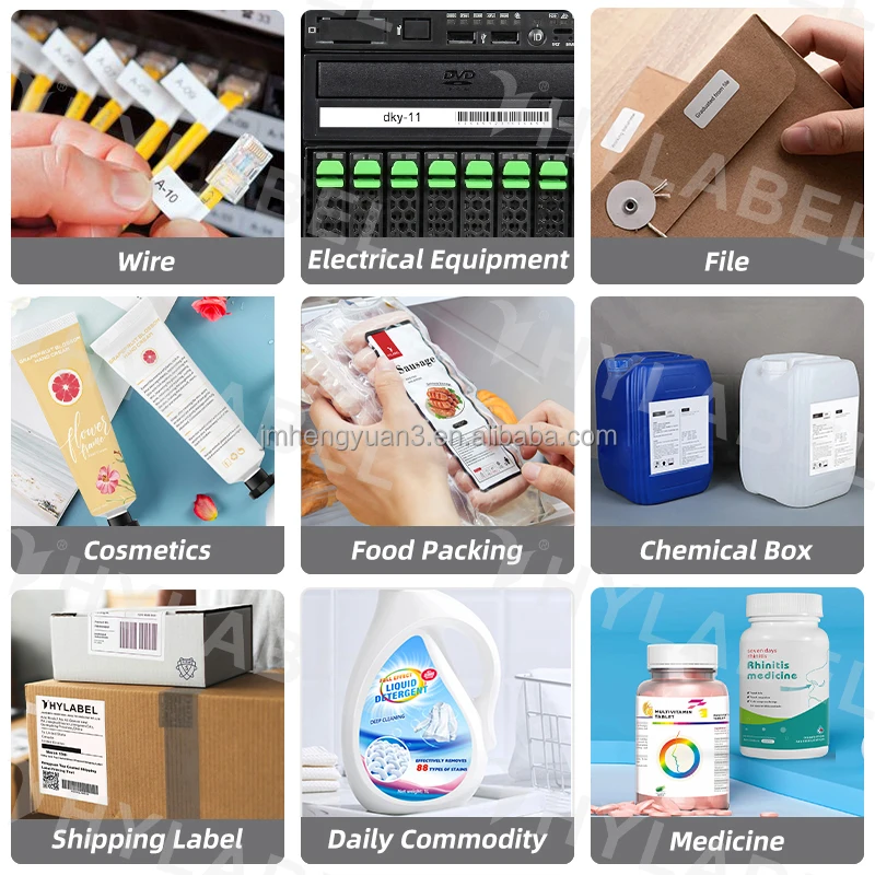 Custom Color Label 58x40 50x25 60x40 100x150 Thermal Transfer Label ...