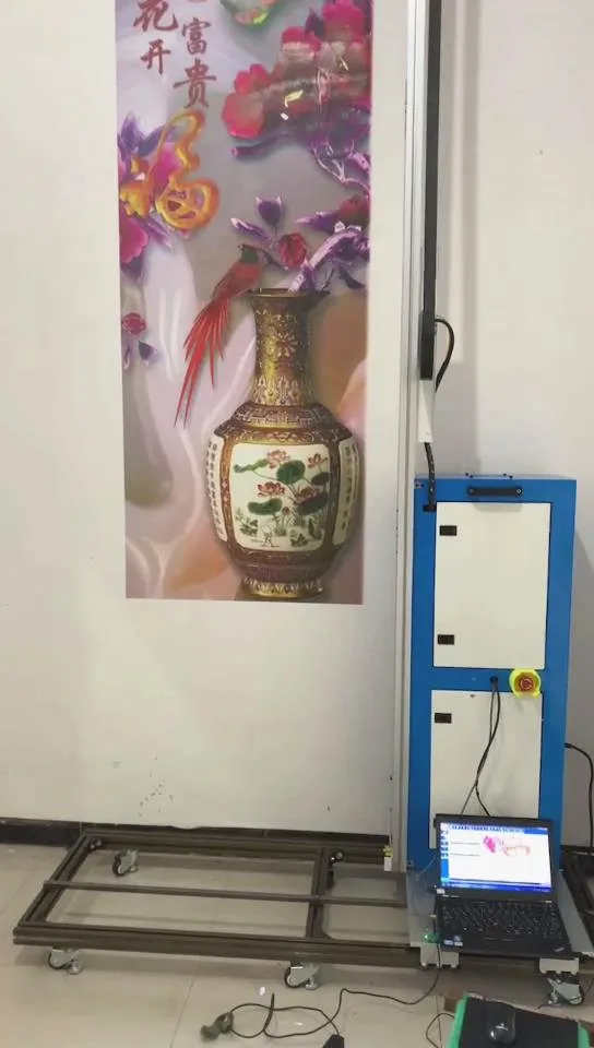 All-in-one Wall Floor Printer 3d Vertical Cmykw Uv Wall&floor Printing ...