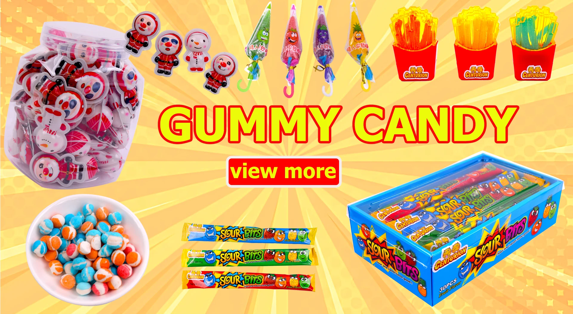 Chaozhou Chaoan Anbu Centurion Foods Trade Firm - candy, dried fruit