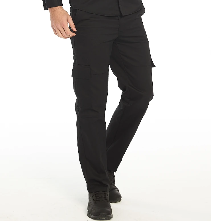 Utility Mens Work Pockets Pants Reinforced Cordura Carpenter ...