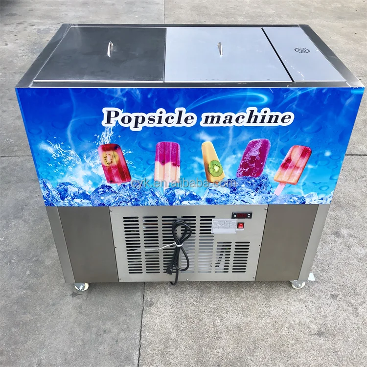 Commercial Ice Pop Vending Machine Lolly Popsicle Ice Cream Making ...
