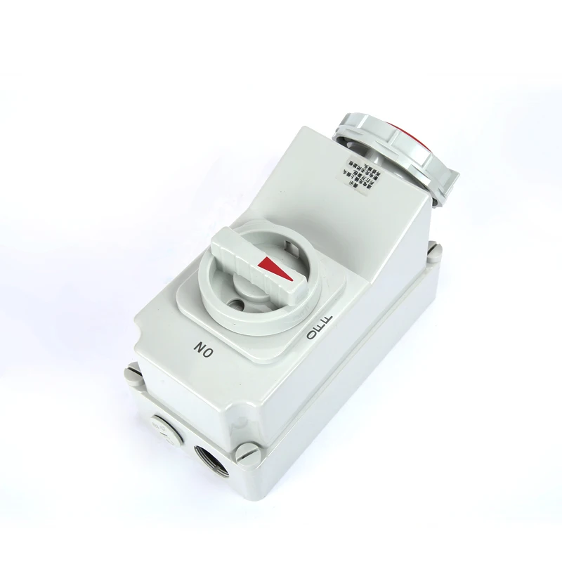 ZNG-5792 Reefer Container Switch Socket - 440V 32A IP67