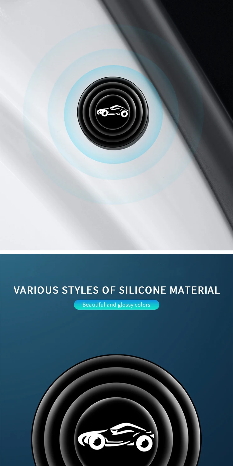 Shock Absorber Silicone Protection Sticker Universal Pad Car Door Shock ...