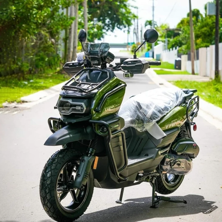 New Arrival: TANK 200CC Gas Scooter with 4-Stroke EFI Engine, 85 km/h ...