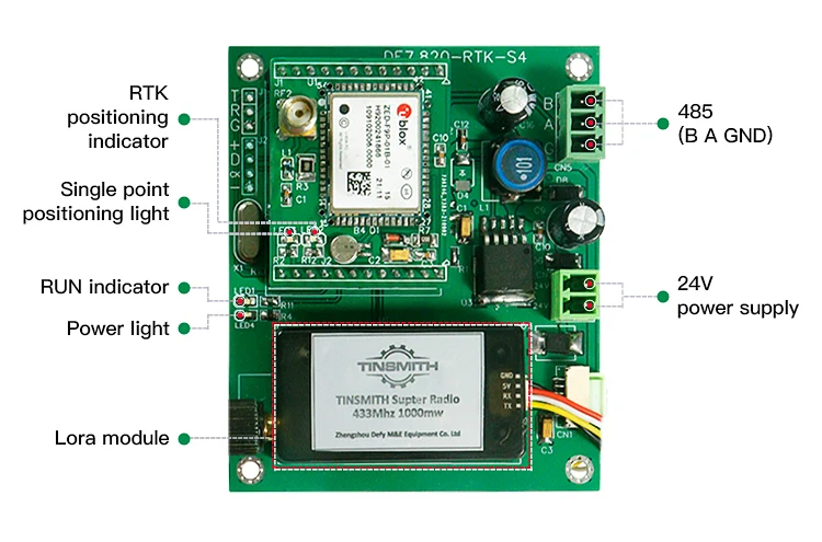 184 Channels Rtk Differential Gps Module Base And Rover - Buy Rtk ...