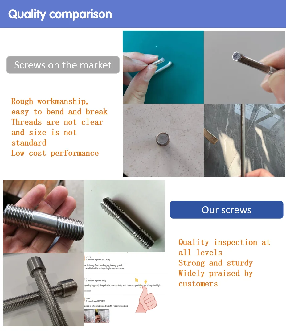 Factory Galvanized Hanger Bolts,For Ventilation Duck Work Double Thread ...