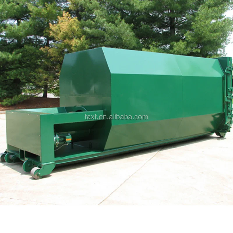 Heavy-duty Self-contained Compactors Roll-off Compactors For Building ...
