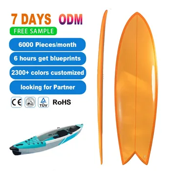 Oem Water Sport Short Surfboards High Performance Fiberglass Surfboard ...