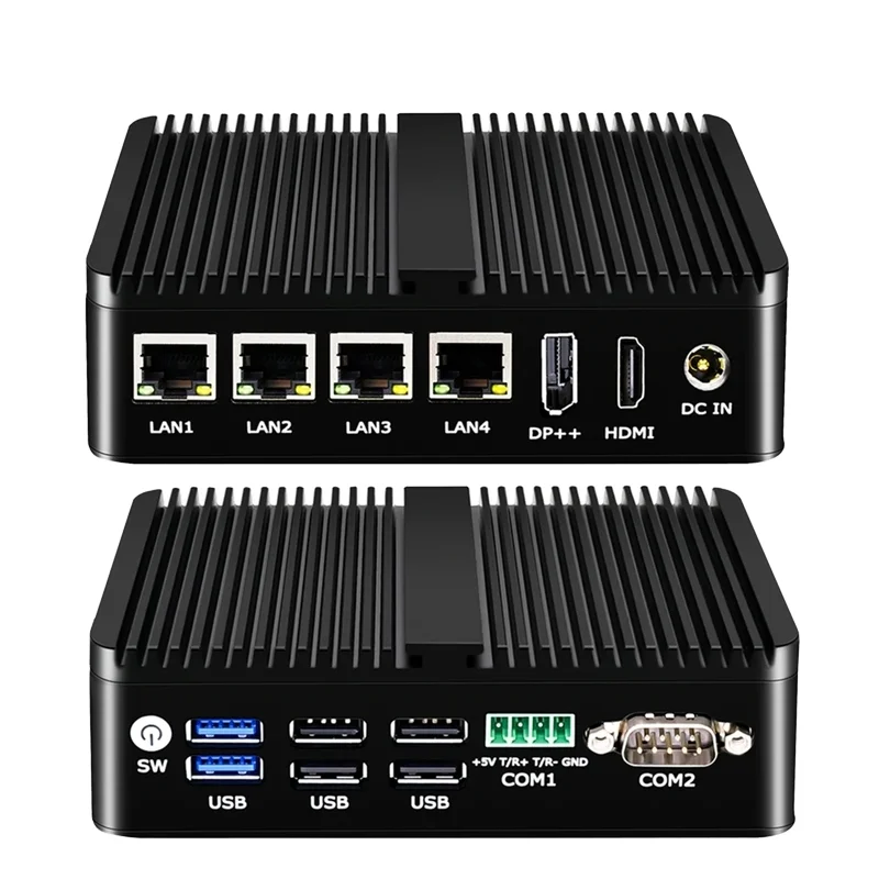 12th generation N100 pfSense firewall N5105 router mini pc Industrial ...