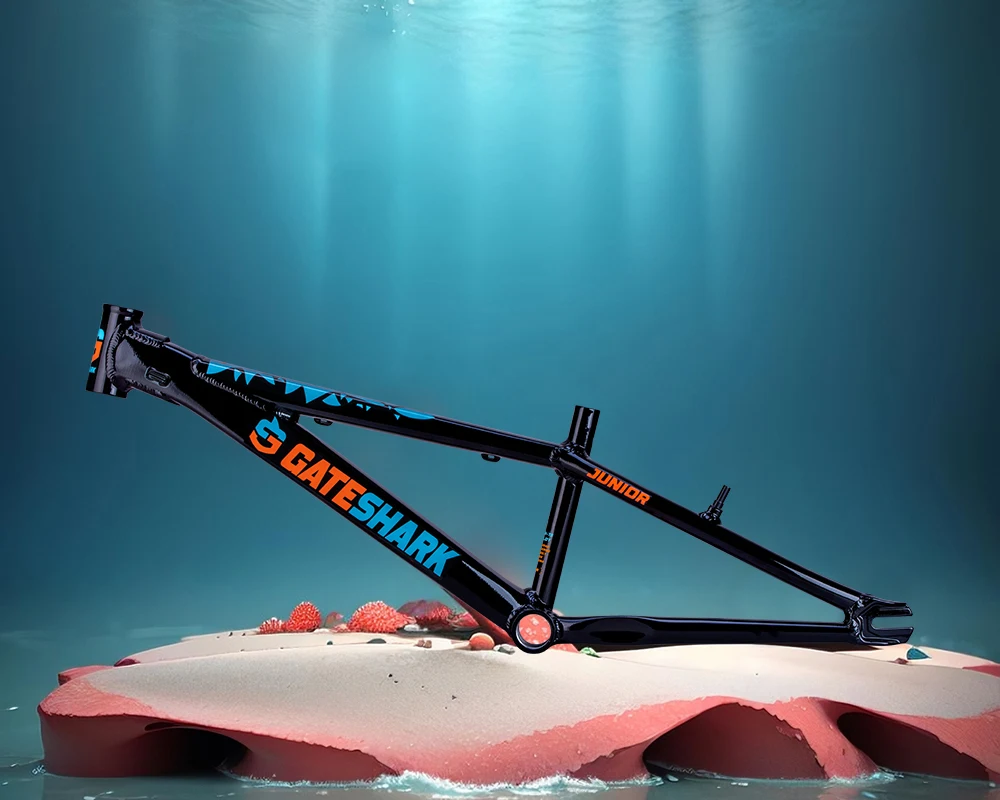 Bicycle Frame BMX Race Alloy 20 Inch BMX Racing Hydroformed Triple ...