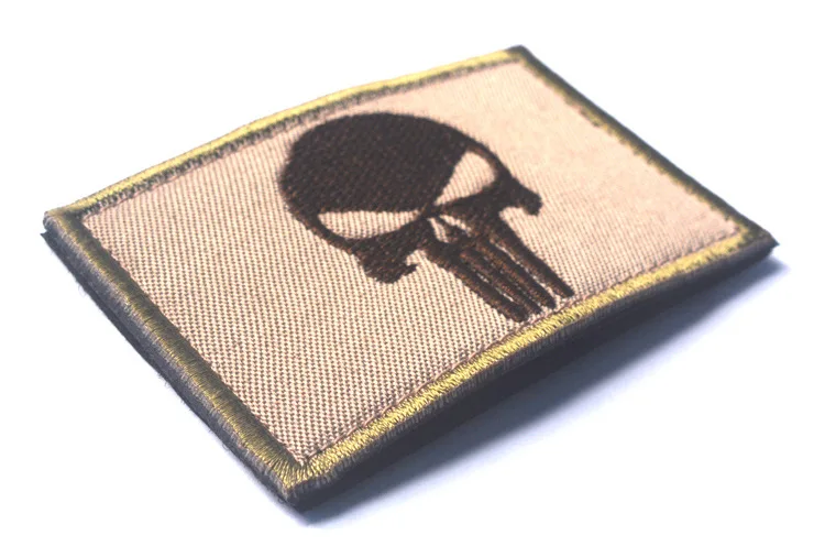 Full Embroidered Punisher Chest Badges & Armband Patches