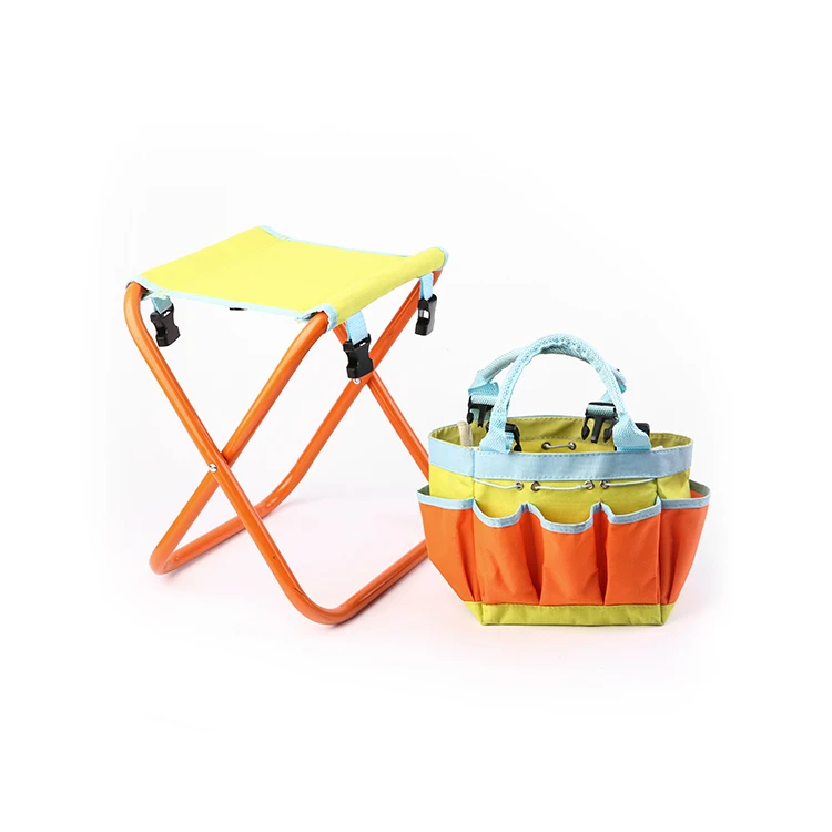 Kids Garden Tool Set Succulent Bonsai Trowel Shovel Rake Fork Folding ...