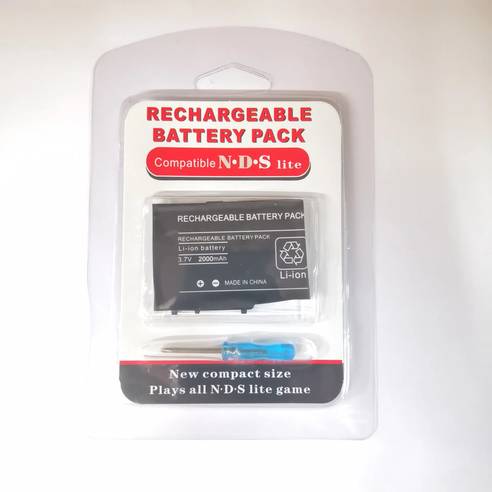 3.7v 2000mah Battery Pack For Nds Lite Power Pack For Nds Lite ...