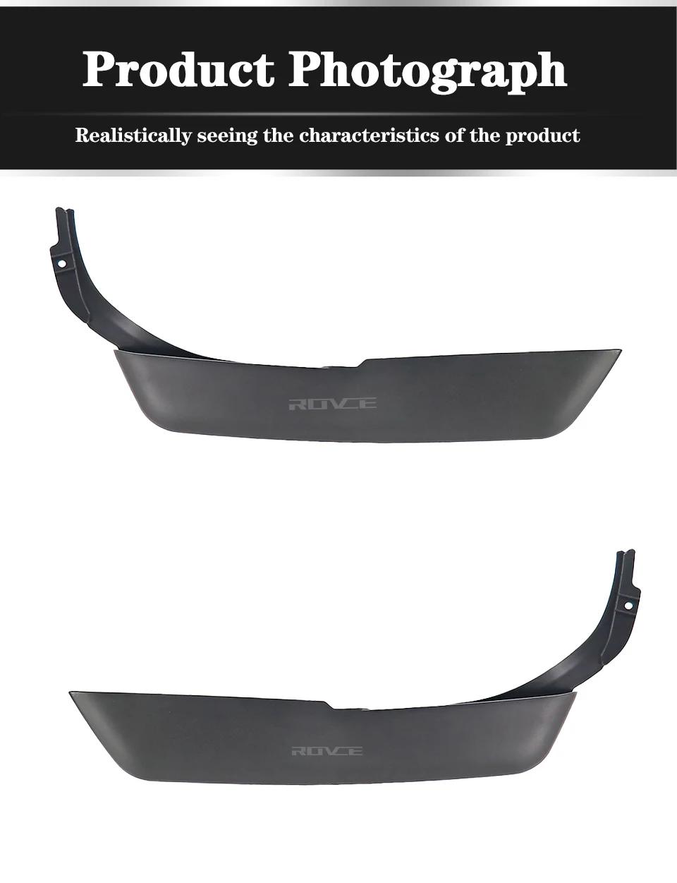 Front Bumper Air Deflector Spoiler For 2014-2016 Land Rover Discovery ...