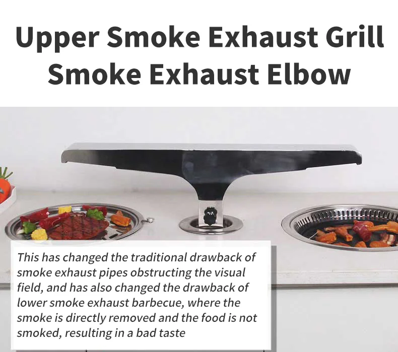 Korean BBQ Exhaust Pipe - Efficient Smoke Duct Solutions