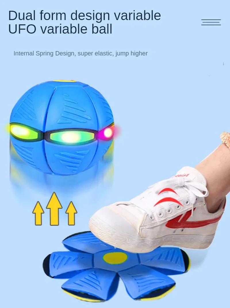 Elastic Magic Deformed Ball Outdoor Physical Exercise Toy Children Vent ...