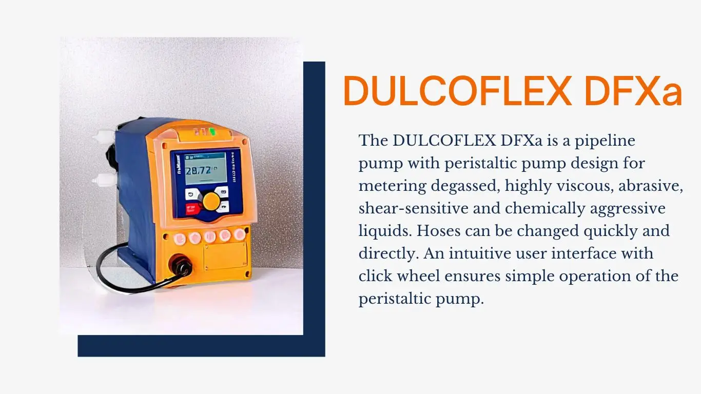 Intelligent DULCOFLEX Dfxa Dosing Pump for Wastewater Treatment