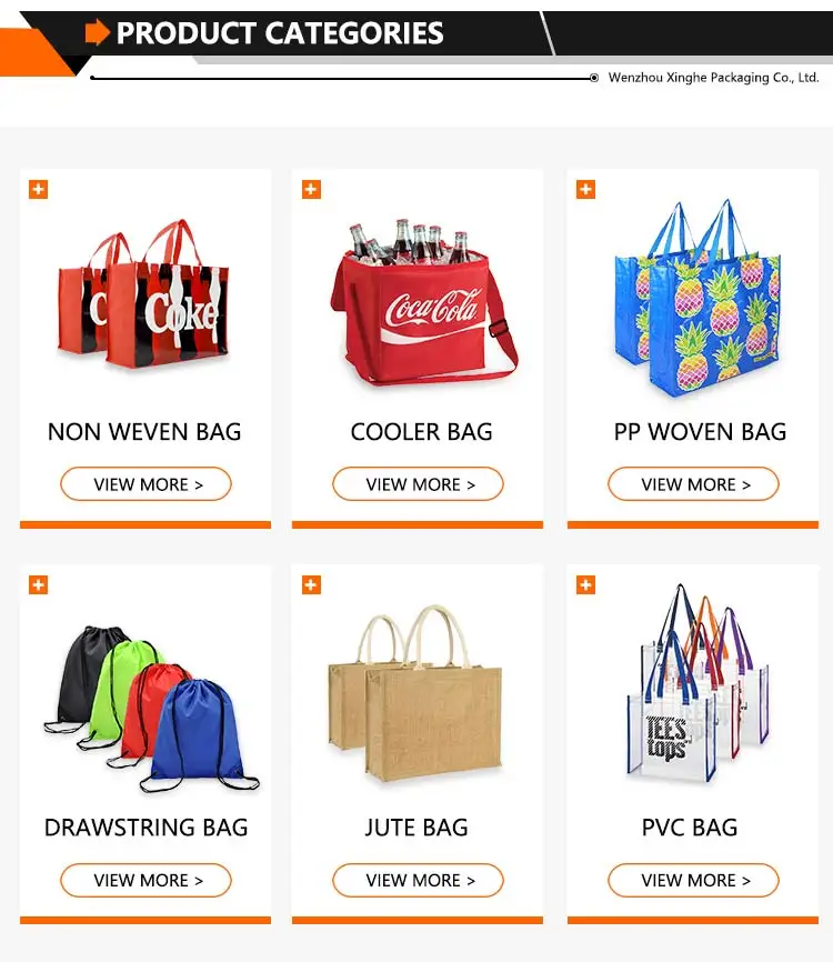 Custom Print Personalized Reusable Shopping Bag with Logo