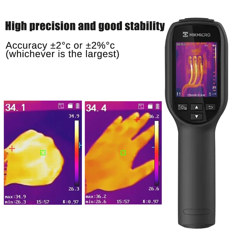 Hikmicro H10 162*120 Resolutions Heating Inspection Automatic Tracking ...