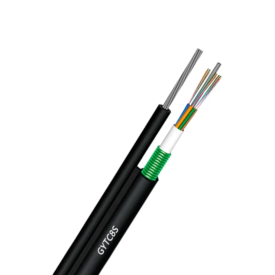 8 Core Armoured Fiber Optic Cable Aerial Fig 8 Outdoor Optical Fibre ...