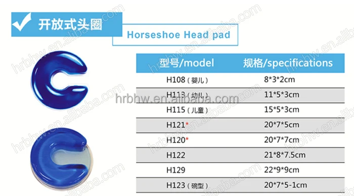 Prone Operation Head & Neck Gel Positioners by HENGWEI