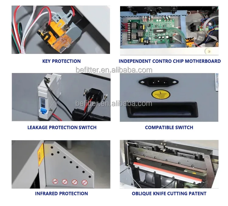 Hot Sales Electric Guillotine Paper Cutting Machine Paper Cutter ...