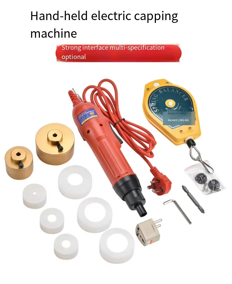 Screw Electric Capping Machine for Plastic Glass Bottle Tightening ...