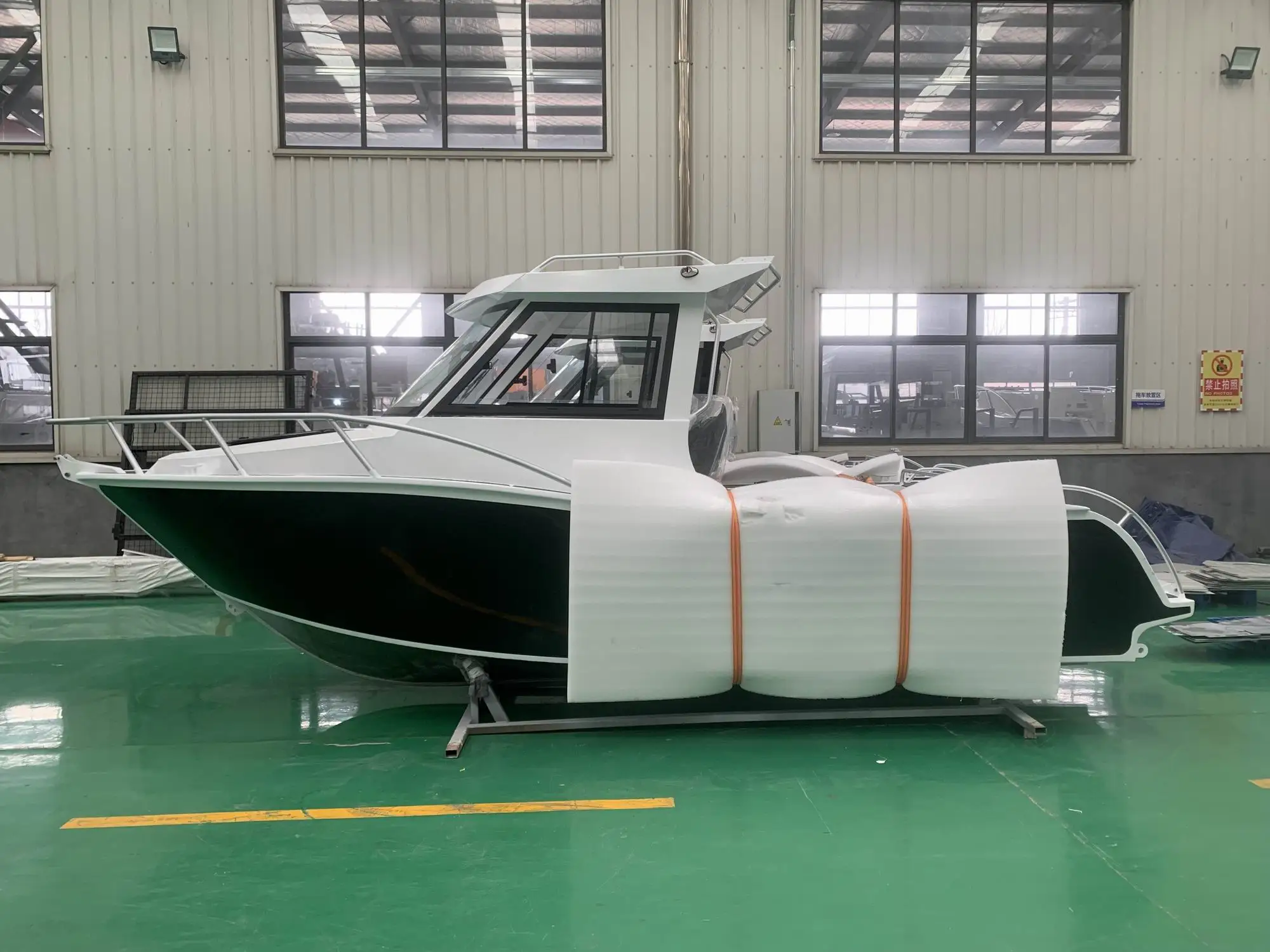 Gospel 20ft Small Yacht Boat Cabin Cruiser Aluminum Fishing Boat ...