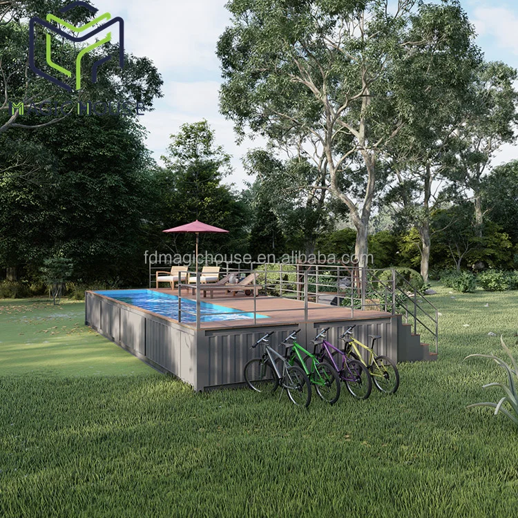 Magic House Container Swimming Pool - Quick Installation