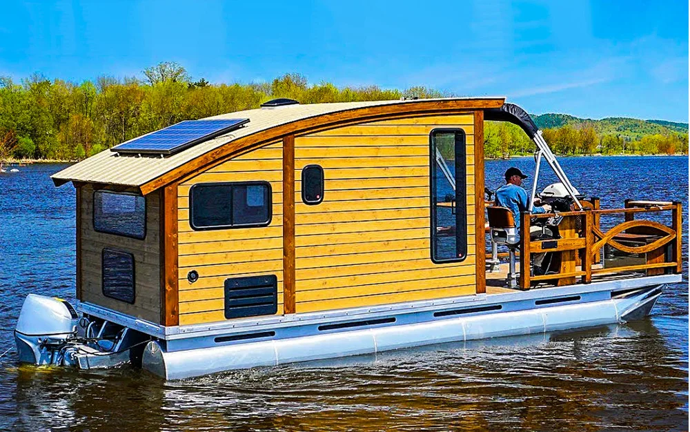 Water Equipment Powerful Travel Amphibious Mini Motorhome Trailer ...