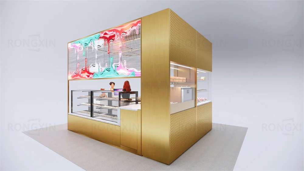 Customized Attractive Kiosks Design for Shopping Malls