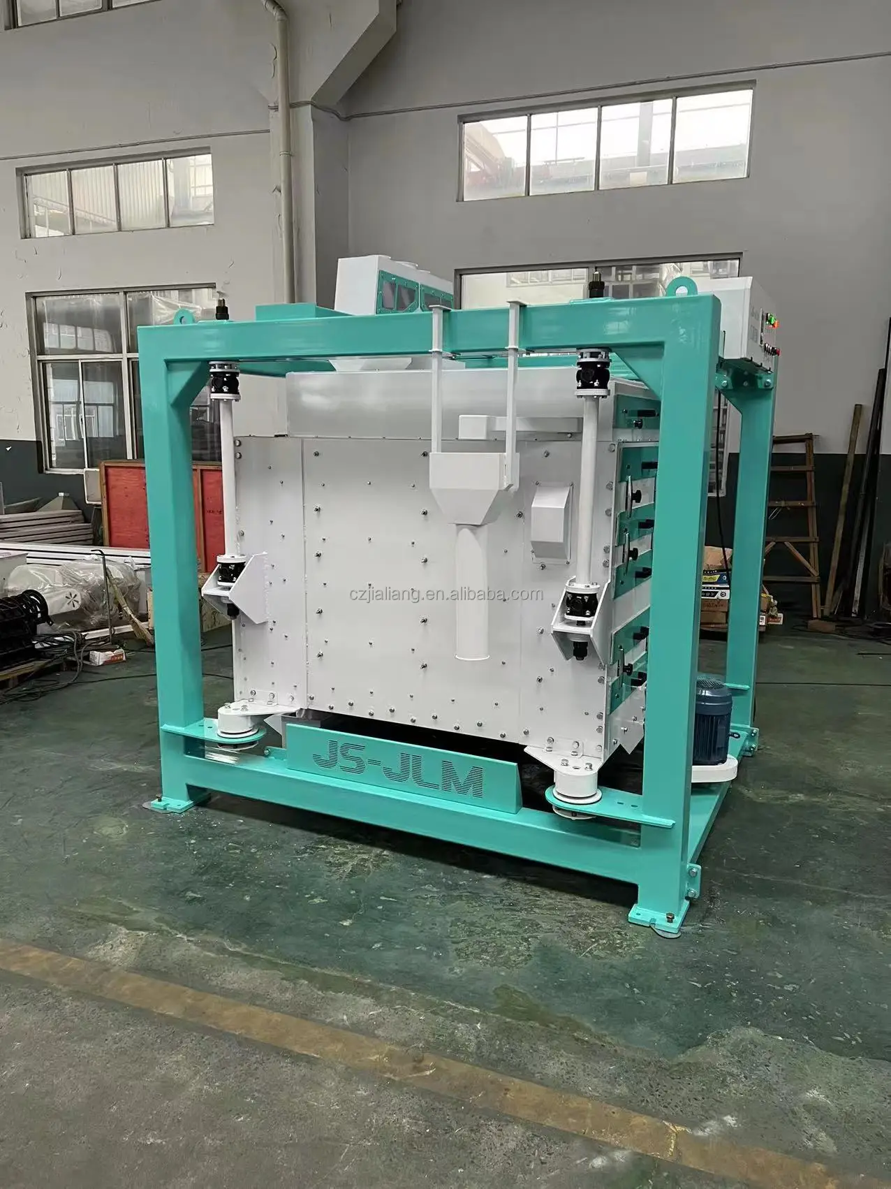 White Rice Grader/broken Rice Separation Machine Vibrating Rice Grading ...