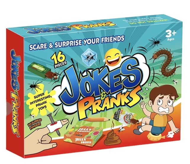 Customized Prank Kit Boxes Surprise Joking Gag Prank Practical Jokes ...