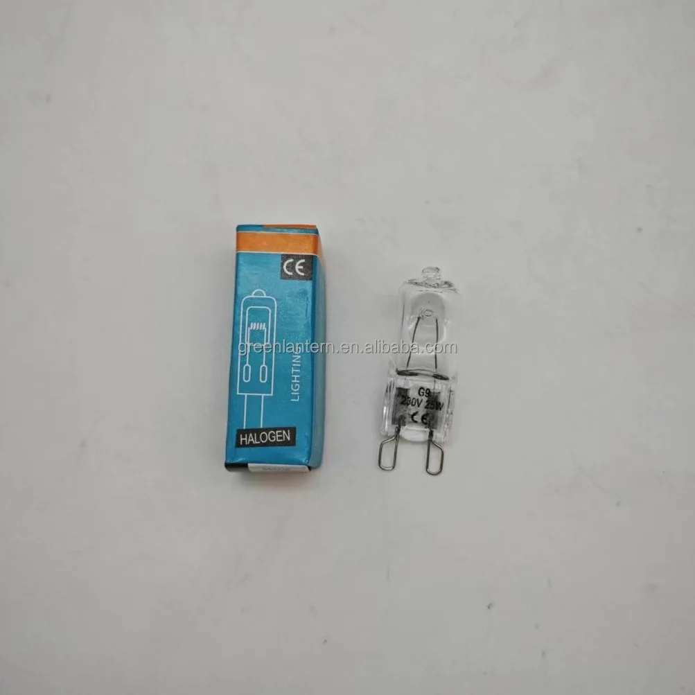 G9 Halogen Bulb 25W Mini Clear Glass - Dimmable Light Source for ...