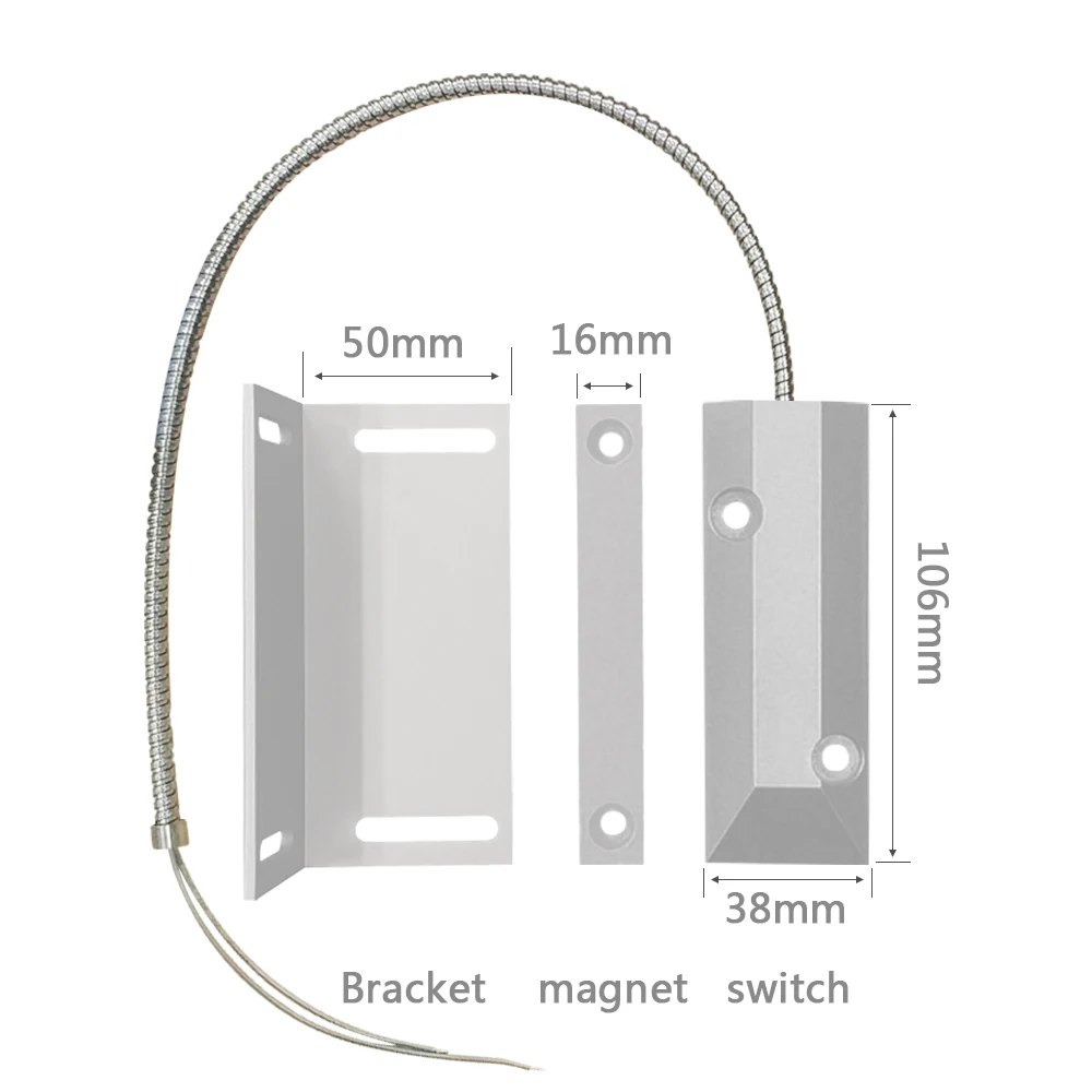 Roller Shutter Door Sensor Magnetic Switch - 5CELEC MCS-55ZL