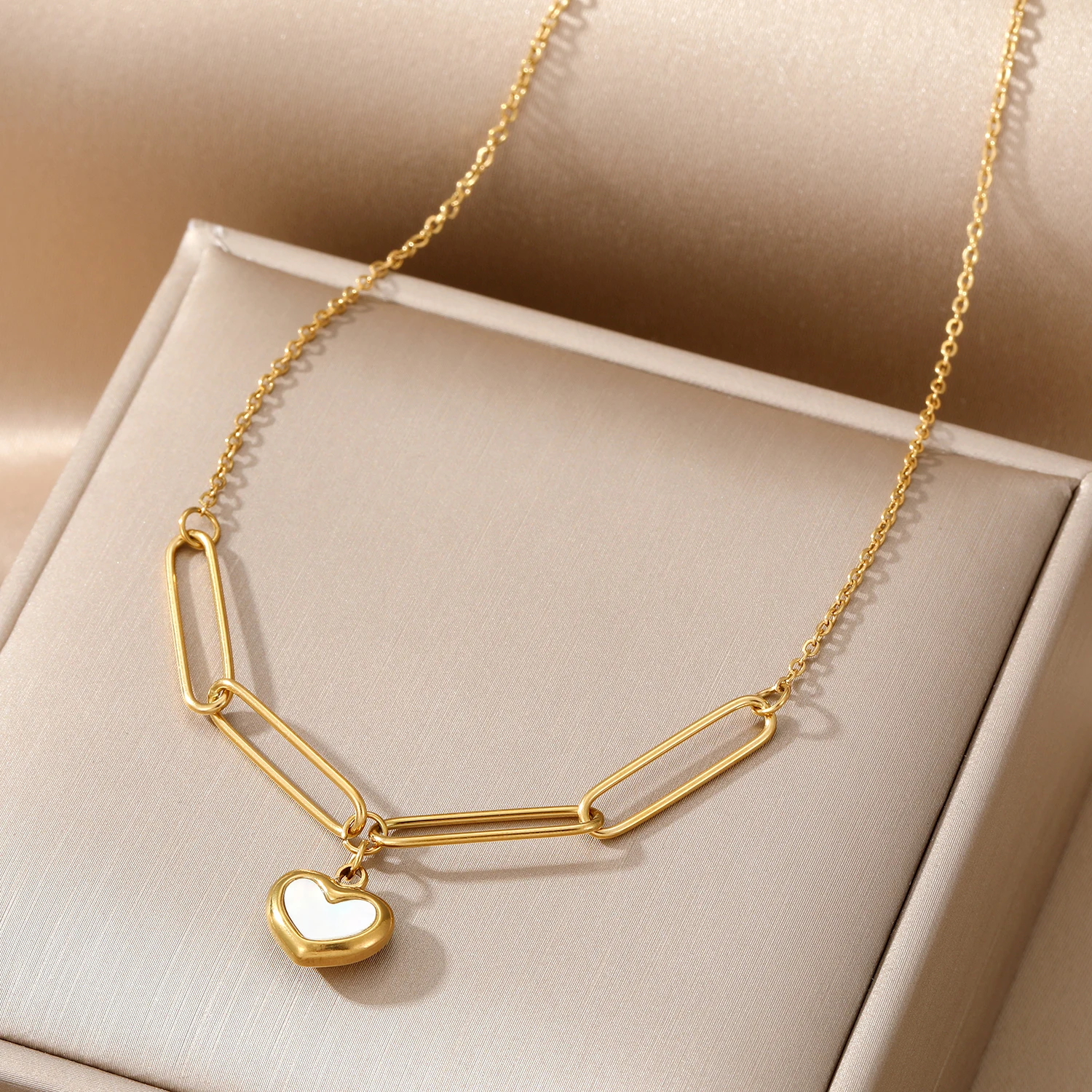 Shop Our Customizable Fashion Chain 18K Gold Plated Necklace