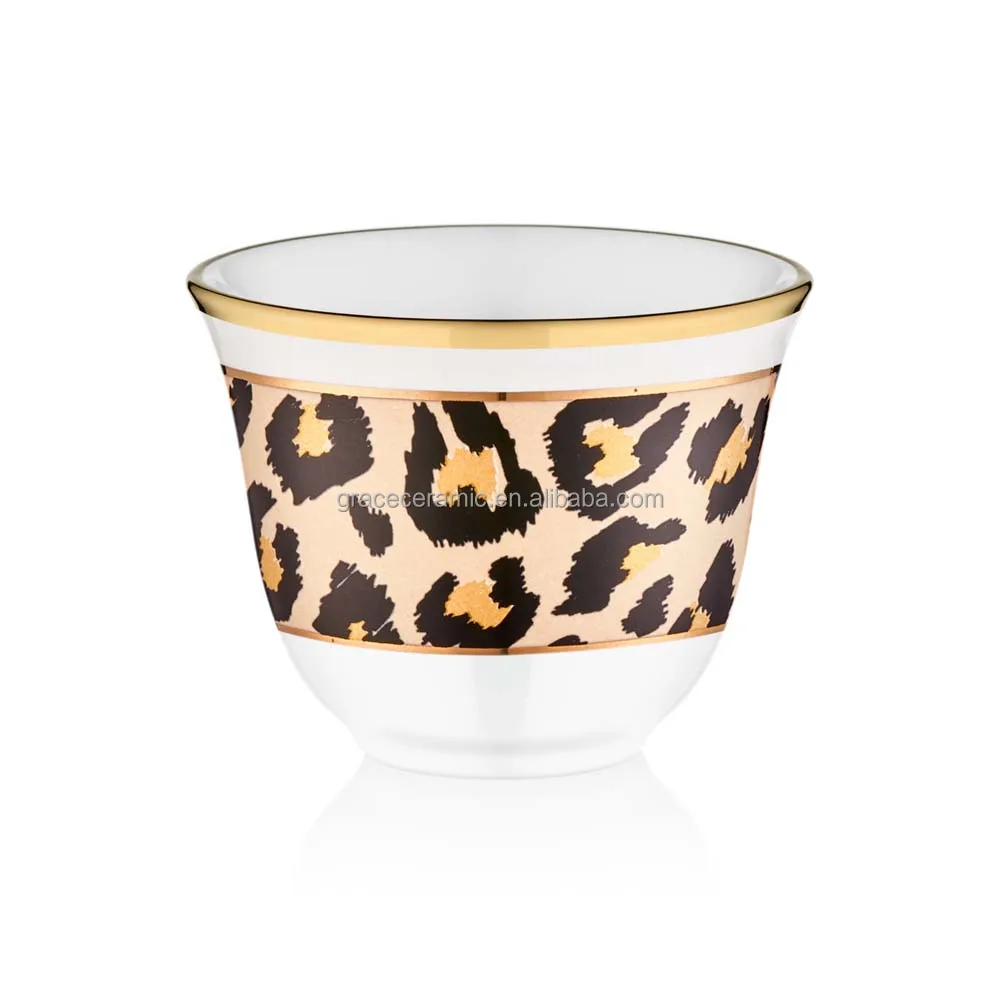 6pcs12pcs Luxury Modern Turkish Arabic Ethiopian Coffee Fine Porcelain ...