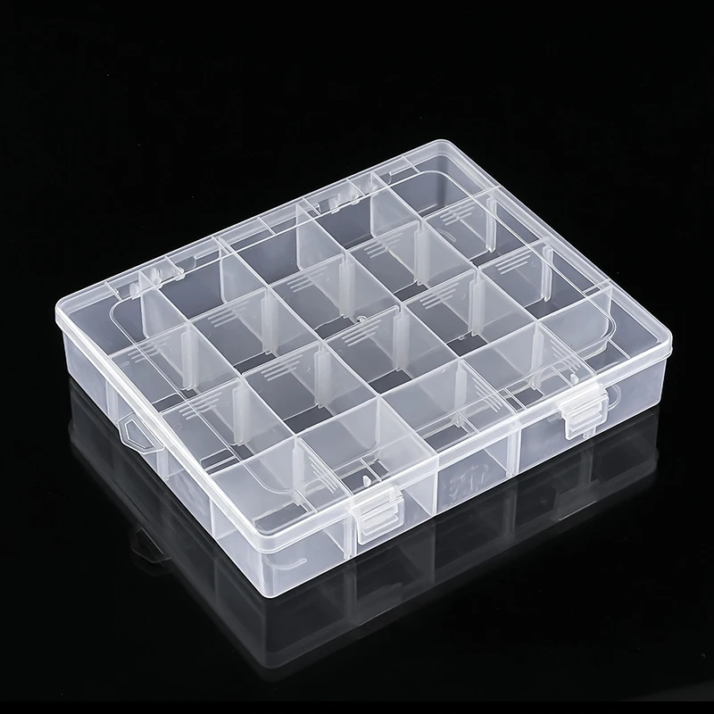 Hot Selling Multifunctional 20 Grids Clear Plastic Organizer Box ...